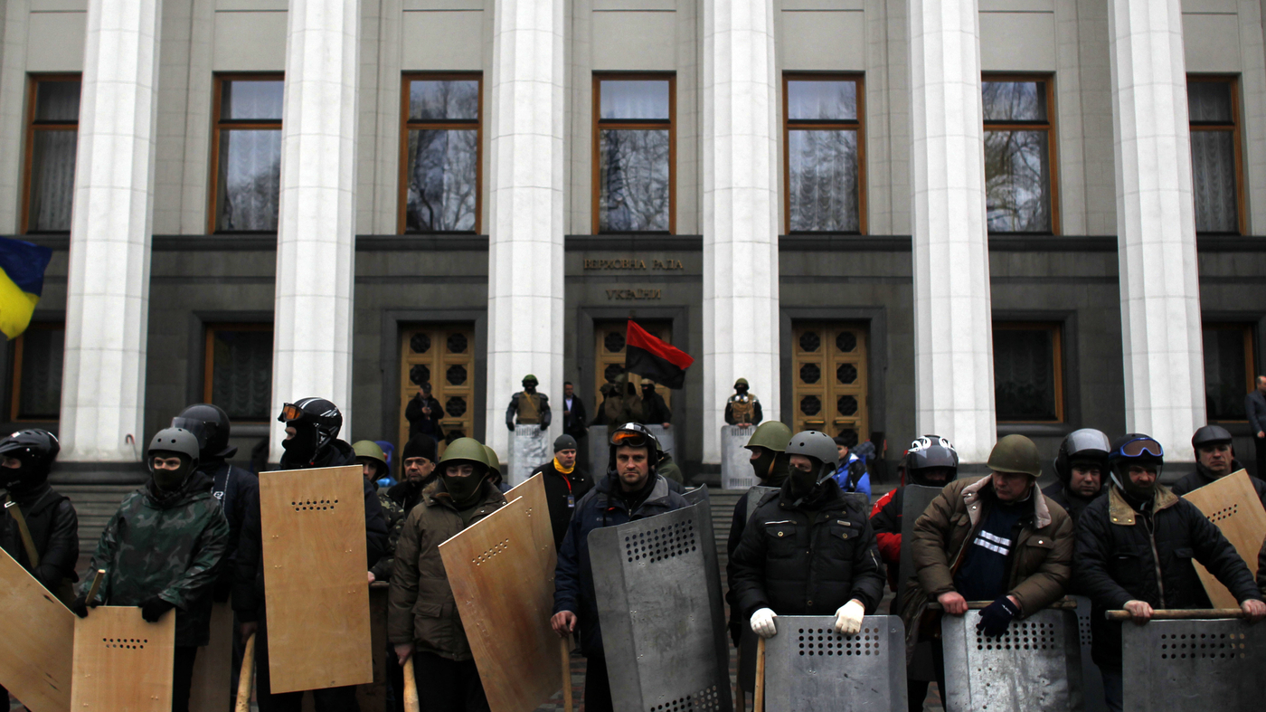 Ukrainian President Voted Out; Opposition Leader Freed : The Two-Way : NPR