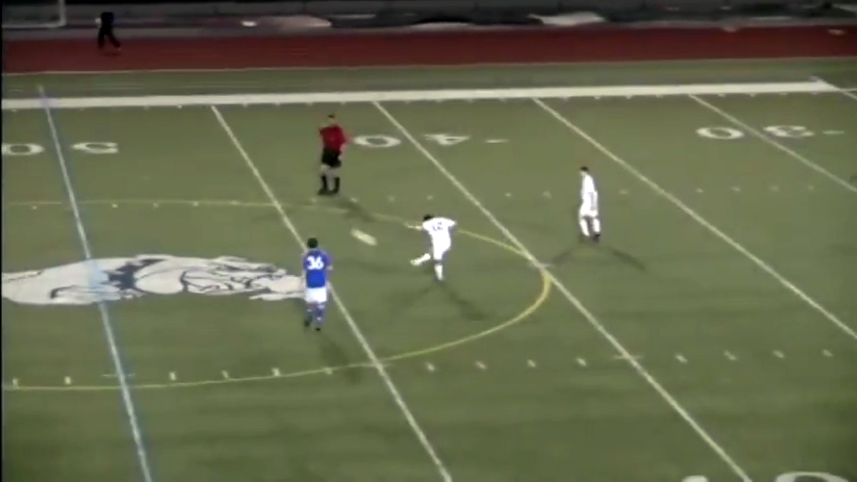 Boom: Amazing Soccer Goal Comes On Game's First Play : The Two-Way : NPR