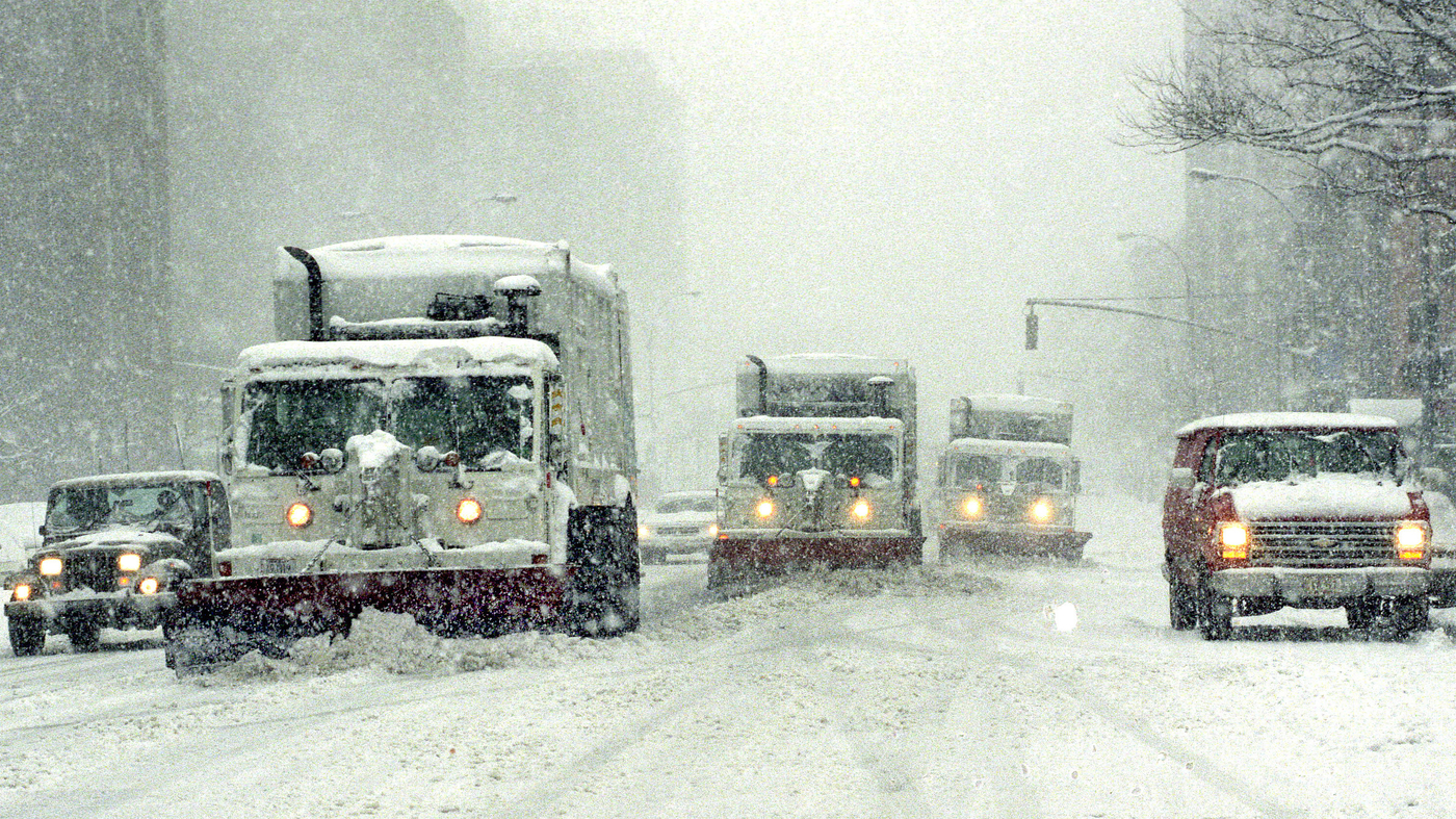 Climate Strange: 5 Monster March Snowstorms : The Protojournalist : NPR