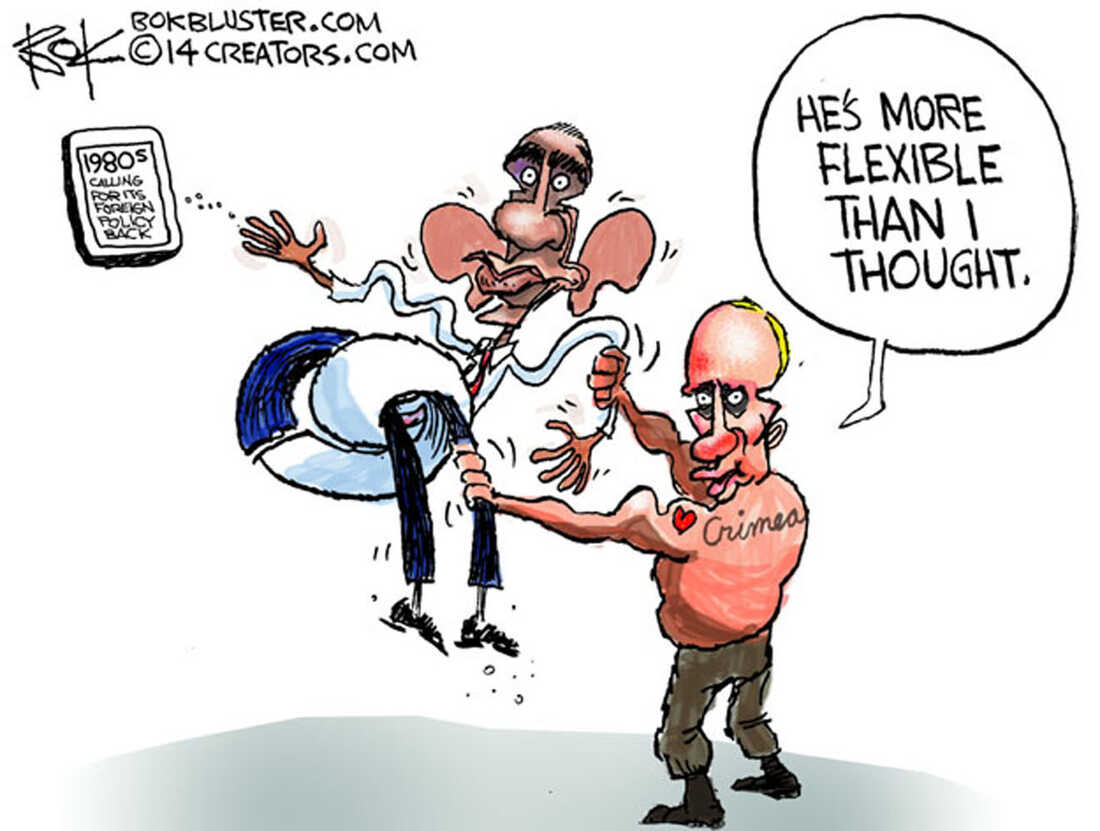 Double Take 'Toons: A Tale Of Two Presidents? : NPR