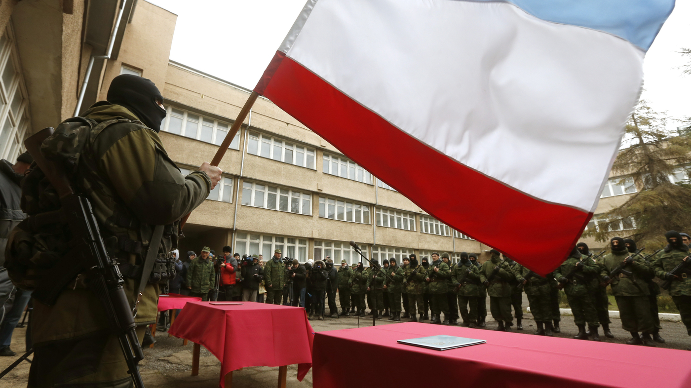 Crimean Parliament Passes 'Declaration Of Independence' : The Two-Way : NPR