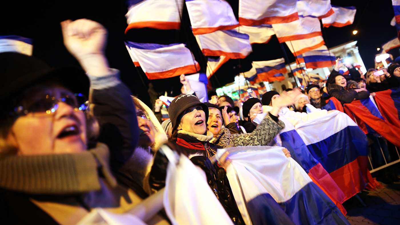 Crimea Overwhelmingly Supports Split From Ukraine To Join Russia : The ...