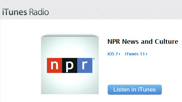 Starting Today, Find NPR Shows And Newscasts On iTunes Radio : All Tech ...
