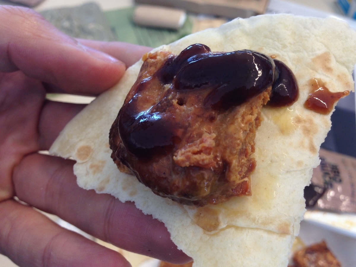 Sandwich Monday: We Tackle The Army's 'Pork Rib' MRE : The Salt : NPR