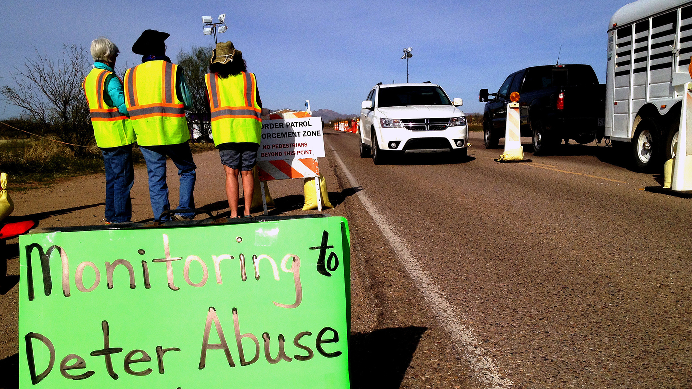 In Arizona, Citizens Keep Close Eye On Immigration Checkpoint : NPR