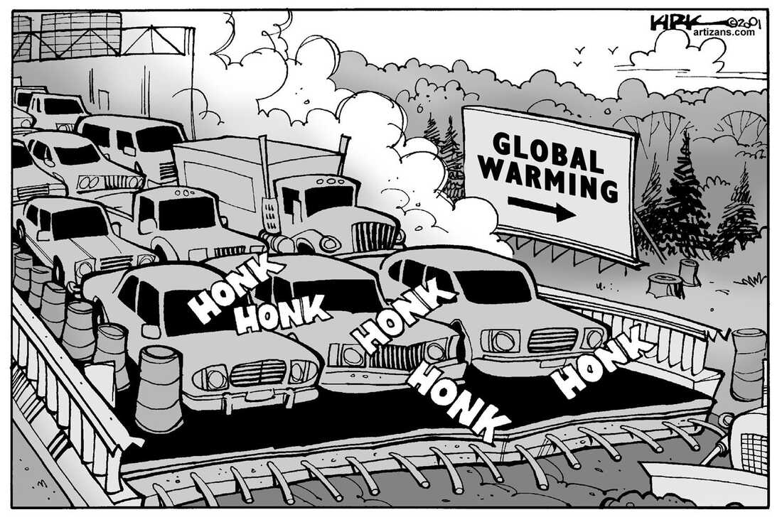 Double Take 'Toons: Hostile Climate? : NPR