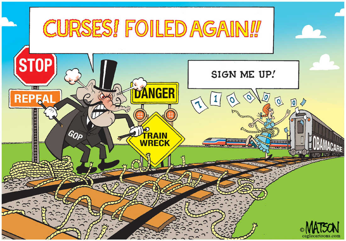 Double Take 'Toons: Looks Like He Made It? : NPR