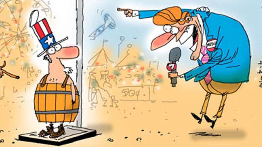 Double Take 'Toons: Looks Like He Made It? : NPR
