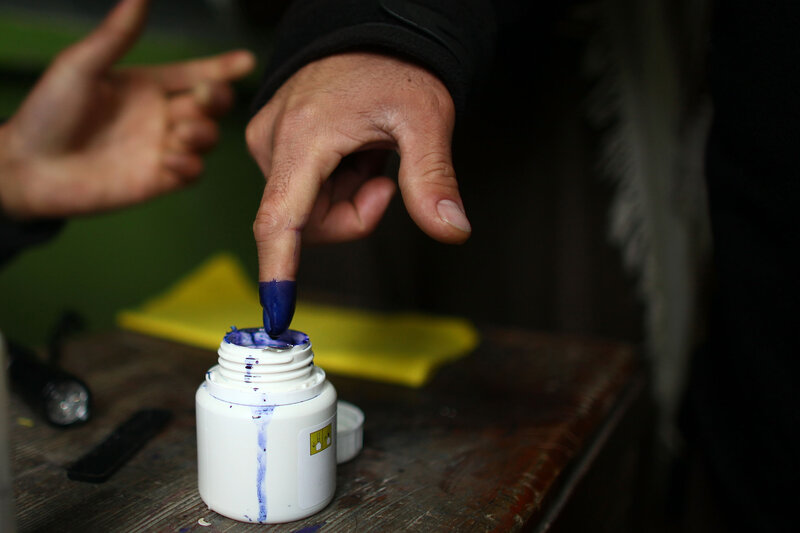 Vote Middle Finger Ink