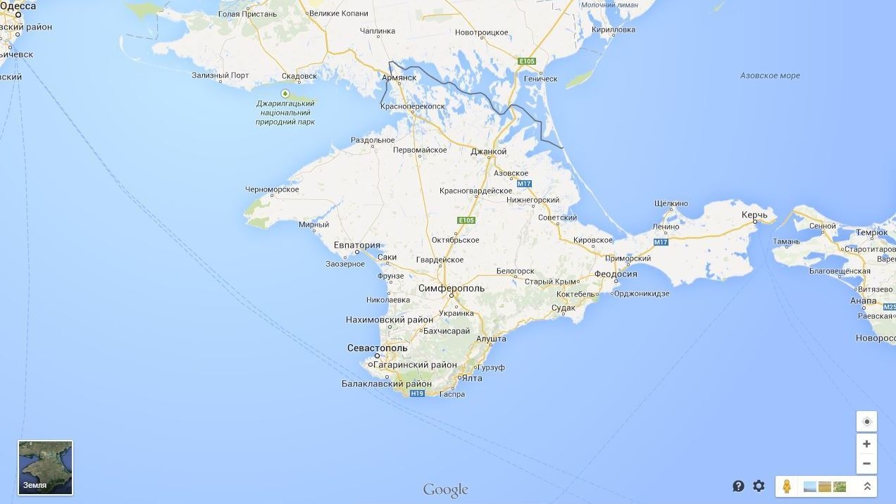 With Crimean Borders In Dispute, Google Maps Has It Both Ways : NPR