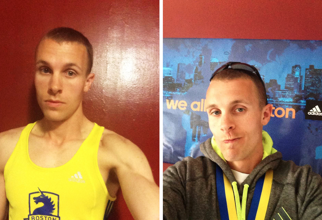 Before And After Photos: 8 Runners In The Boston Marathon : NPR