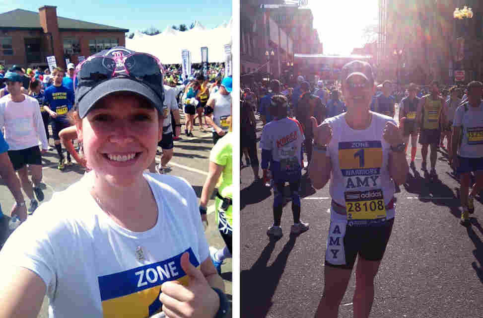 Before And After Photos: 8 Runners In The Boston Marathon : NPR