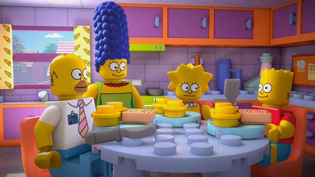 What Do 'The Simpsons' Look Like In Lego? : NPR