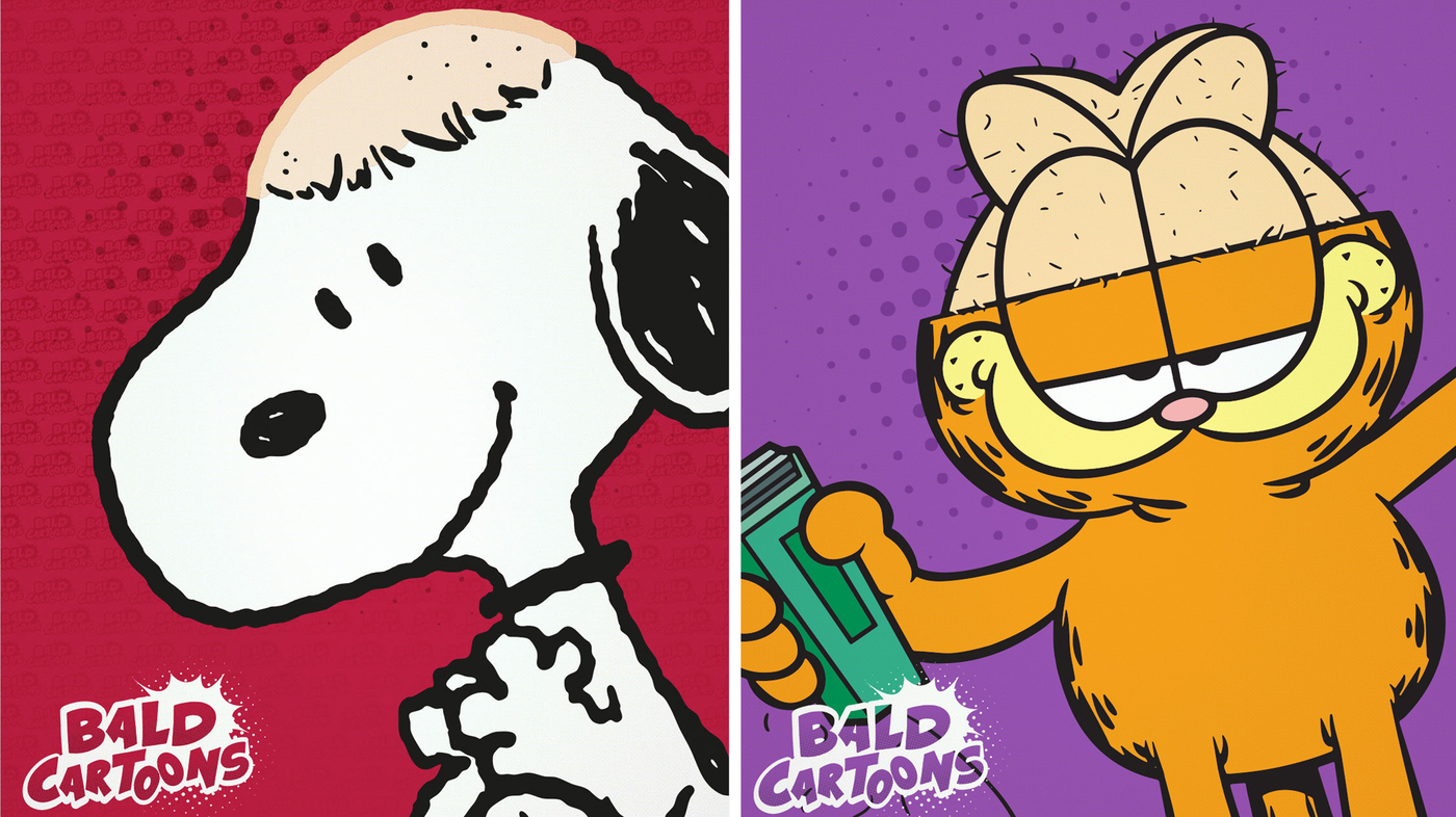 Snoopy, Garfield And Friends Go Bald For Kids With Cancer : Shots ...