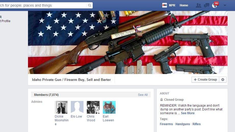 Facebook Like Gun