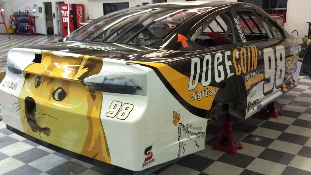 Doge At 'Dega: Dogecoin Sponsors Race Car : All Tech Considered : NPR