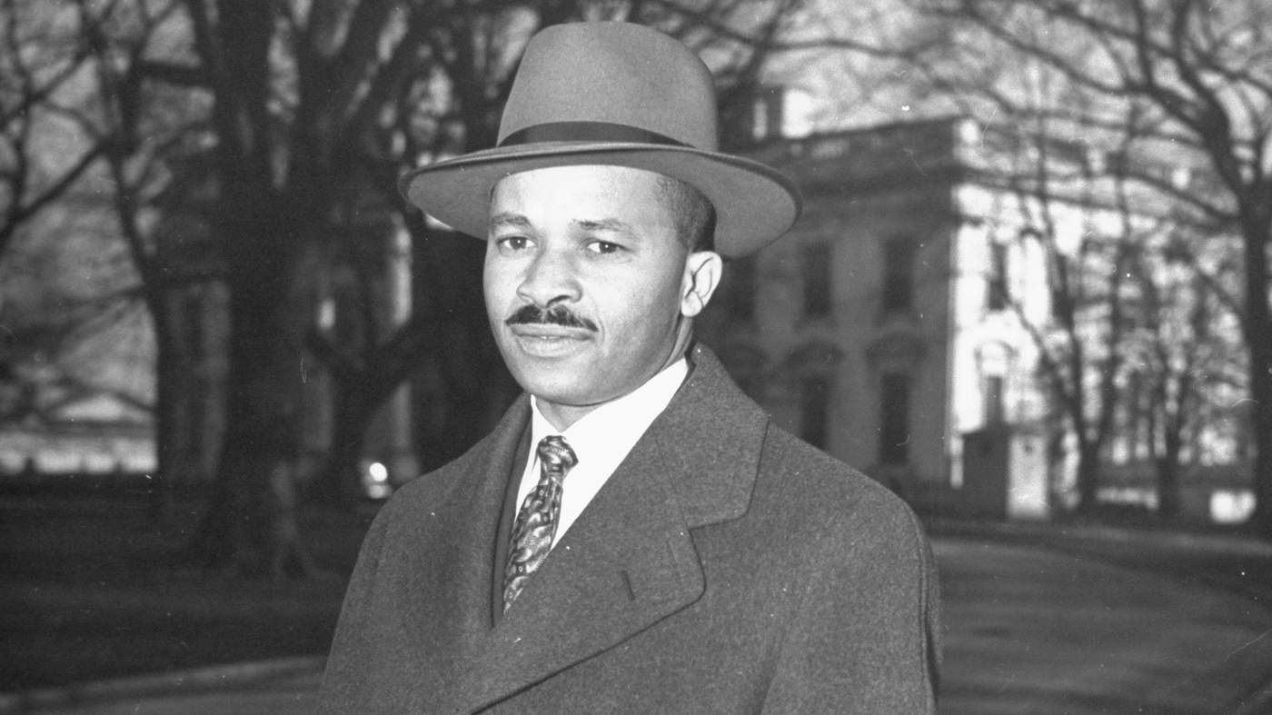 Poised And Persistent, Reporter Broke White House Color Barrier : NPR