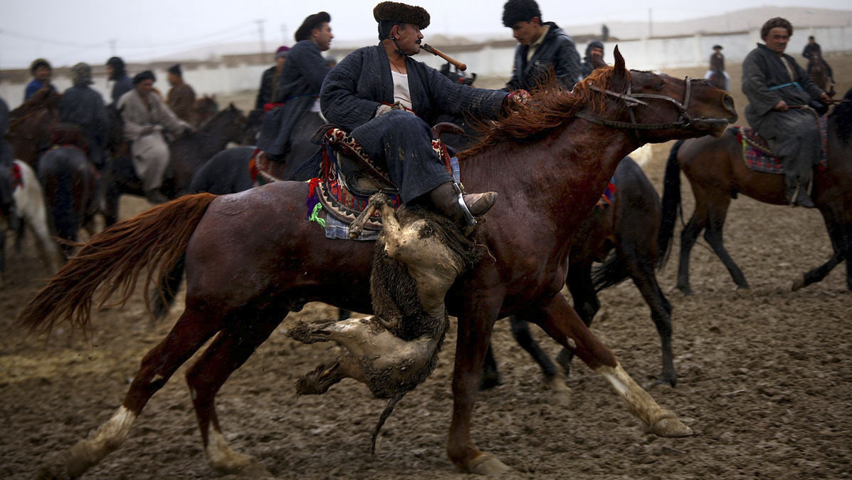 Buzkashi: Like Polo, But With A Headless Goat : NPR