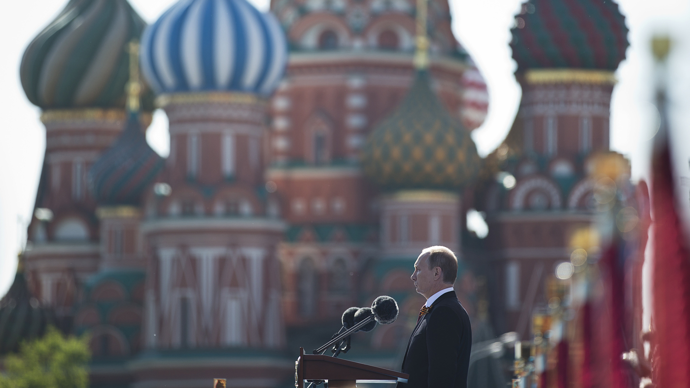 Russia Shows Off Military In Red Square Victory Day Parade : The Two ...