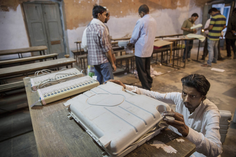How Do You Count 500 Million Votes? A Look At India's Election : NPR