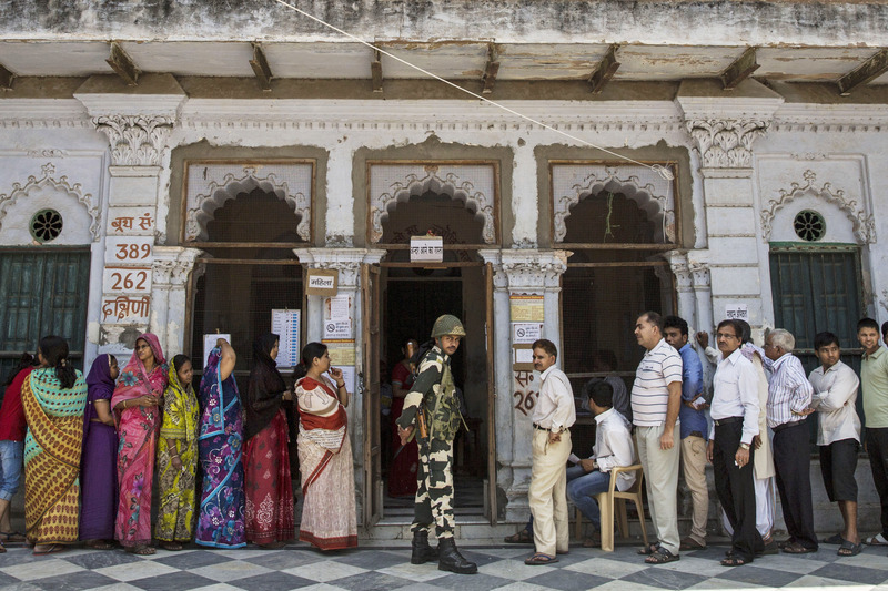 How Do You Count 500 Million Votes? A Look At India's Election : NPR