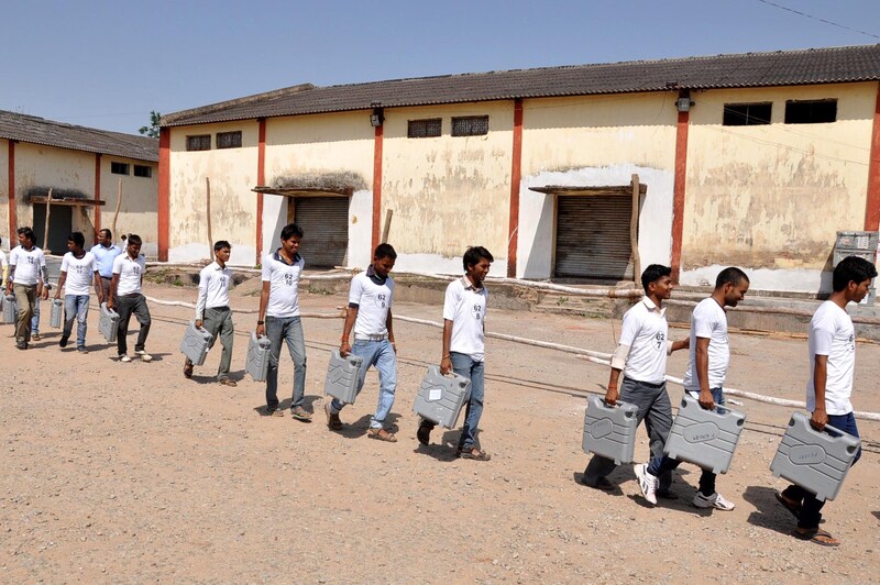 How Do You Count 500 Million Votes? A Look At India's Election : NPR