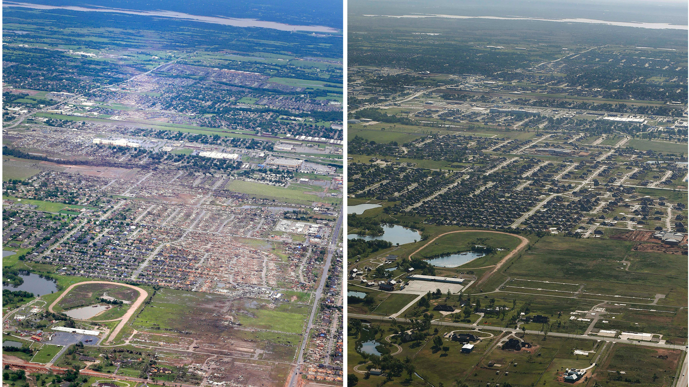 Despite A History Of Twisters, Moore, Okla., Keeps Growing : NPR