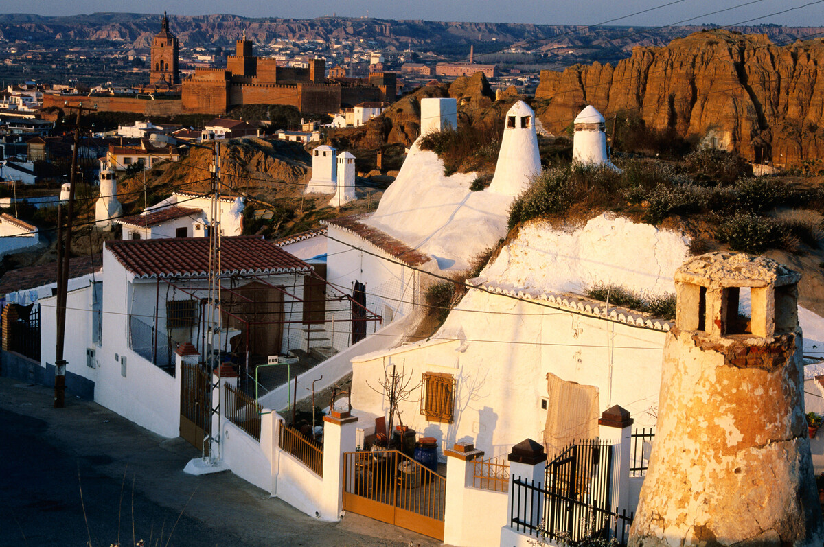 Cave-Dwelling In Spain Offers A Welcome Inconvenience : NPR