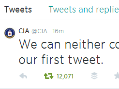 @CIA Tweets; Internet Explodes In Not-So-Covert Sarcasm | WBUR