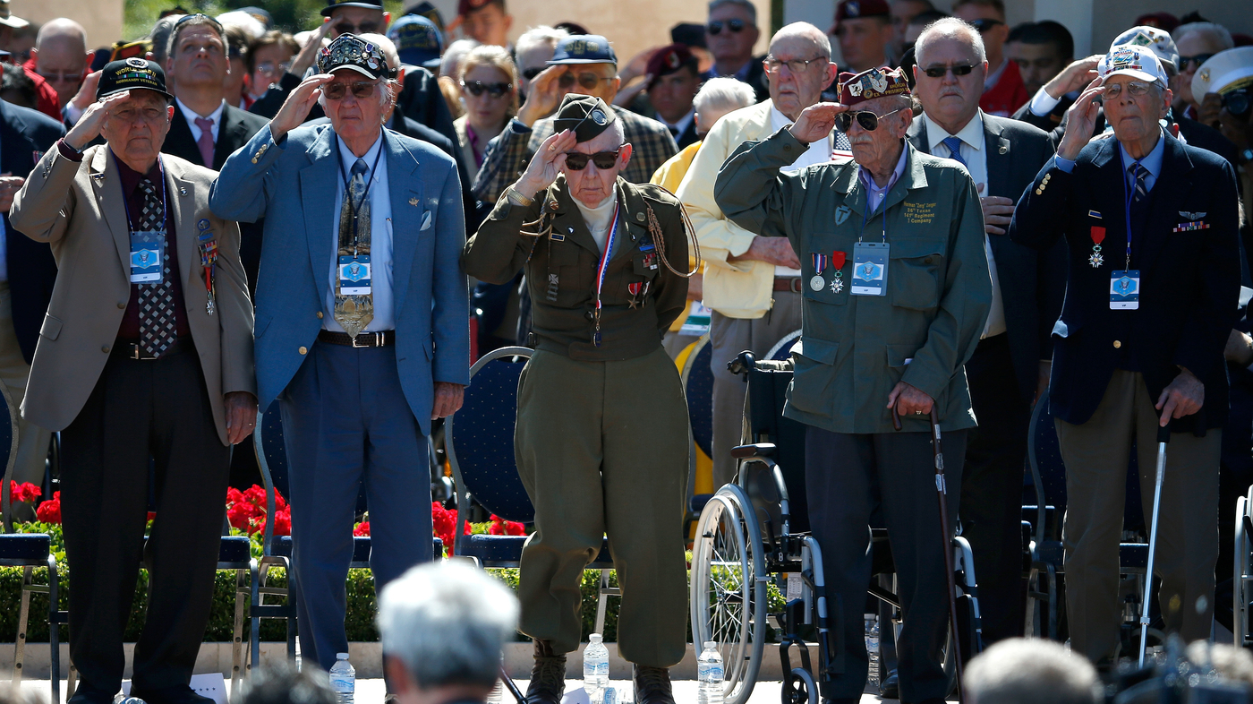 70 Years After A Crucial Invasion, World Honors D-Day : The Two-Way : NPR