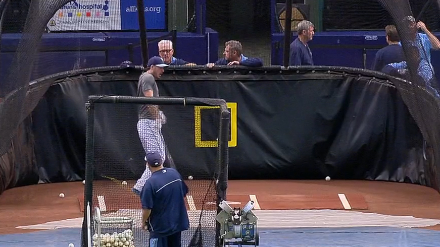 Back At You: Batting-Practice Ball Lands In Pitching Machine : The Two ...