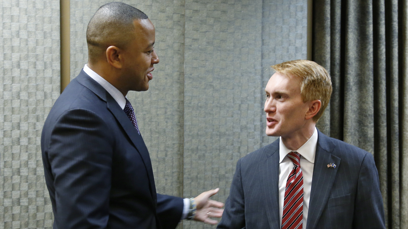 In Oklahoma Senate Race, A Choice Between Two Deep Shades Of Red : NPR