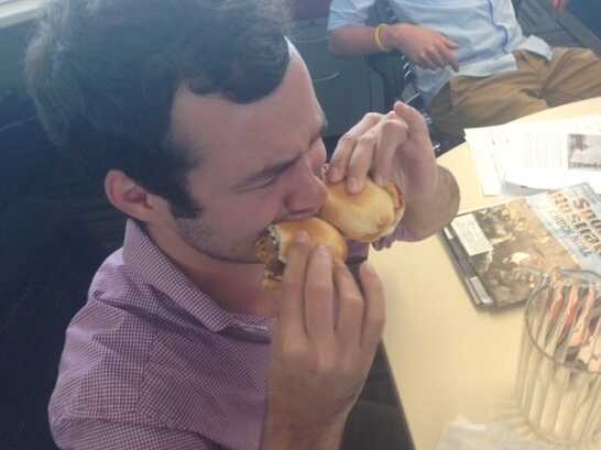 Sandwich Monday: Burger King's Extra Long Cheeseburger : The Salt : NPR