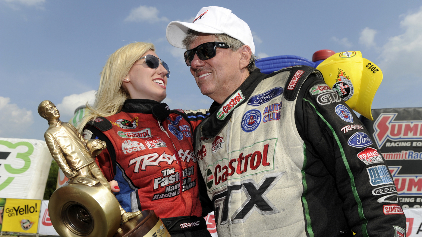 No Reason To Quit: Driver John Force Still Racing Full Throttle : NPR