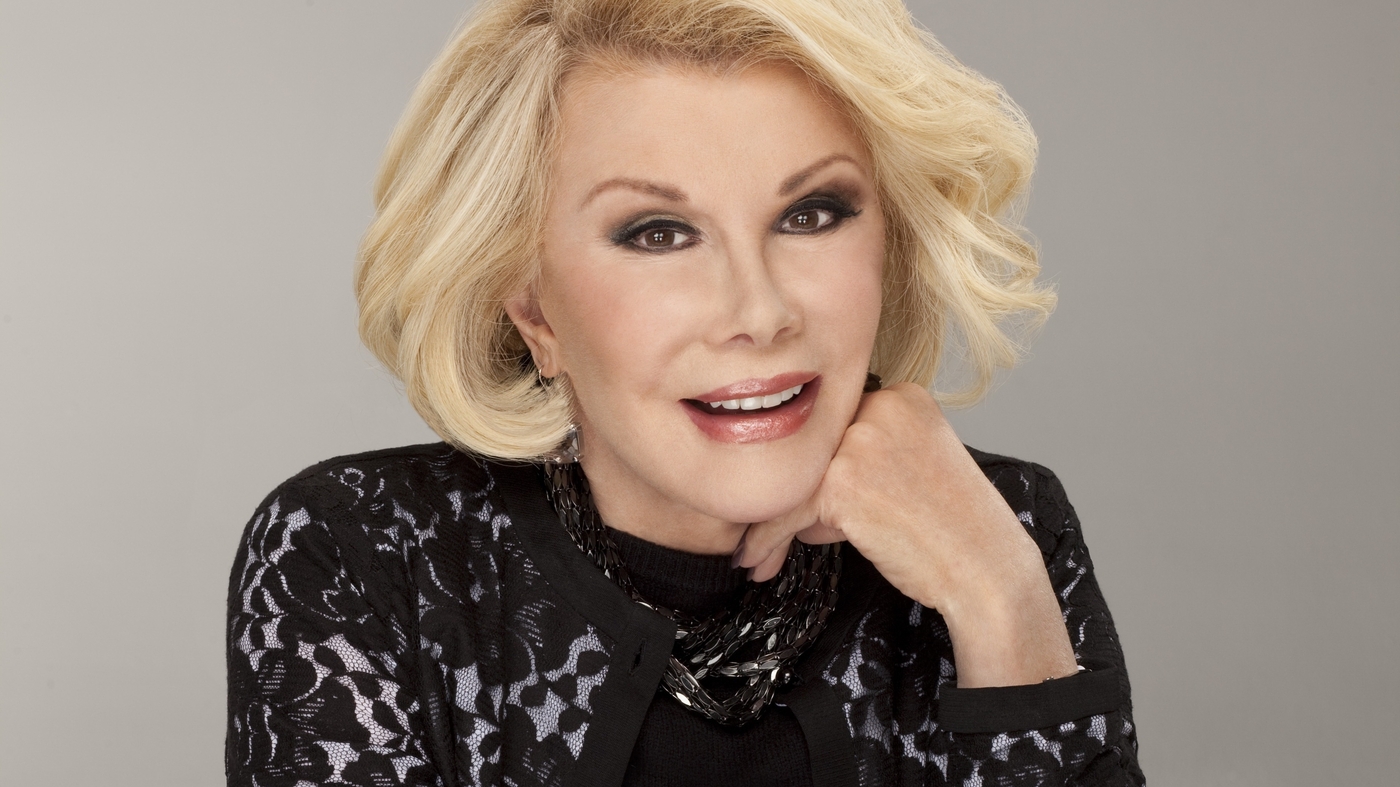 Interview: Joan Rivers, Author Of 'Diary Of A Mad Diva' : NPR