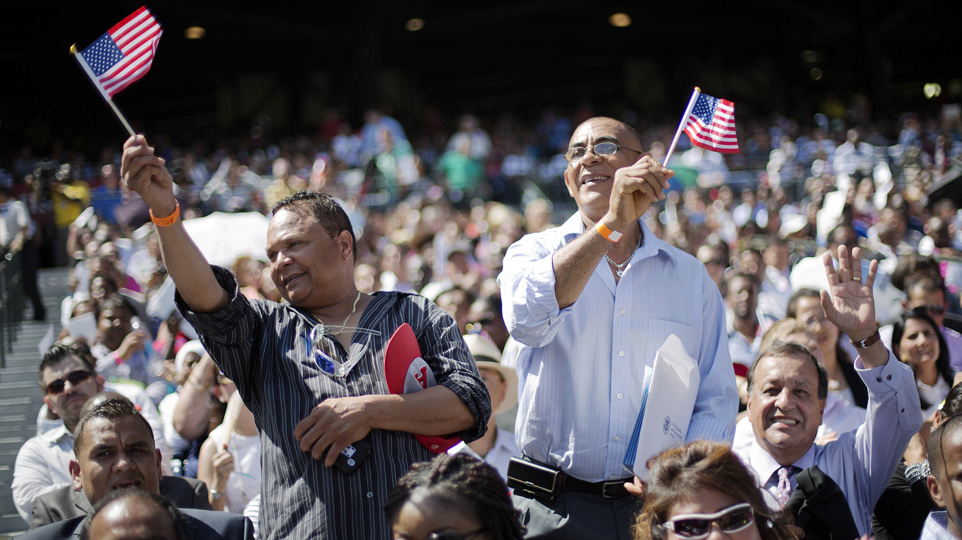 Tests And Tales Of Becoming A U.S. Citizen : NPR