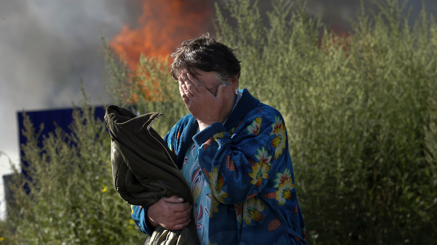 Ukrainian Forces Retake Key Rebel Stronghold In East : The Two-Way : NPR