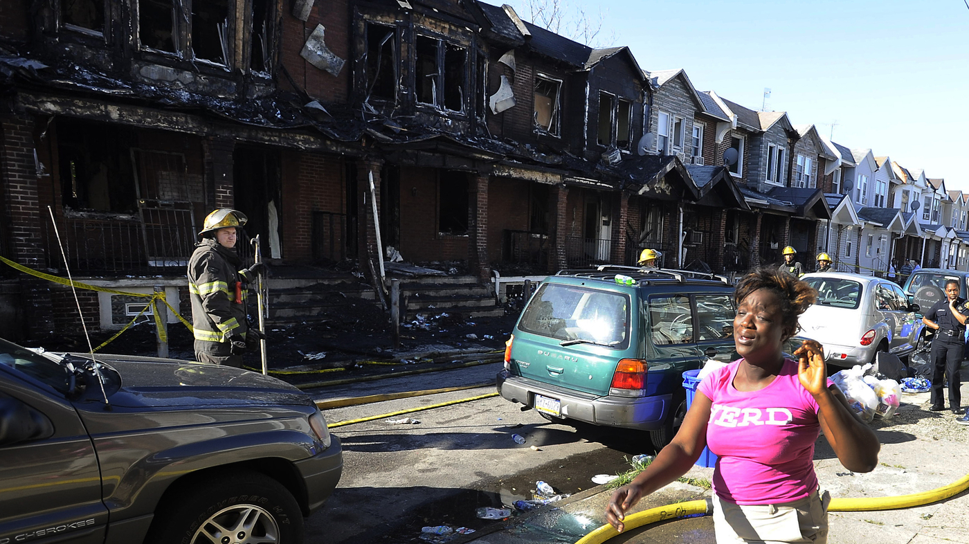 Philadelphia Row House Fire Kills 4 Children : The Two-Way : NPR
