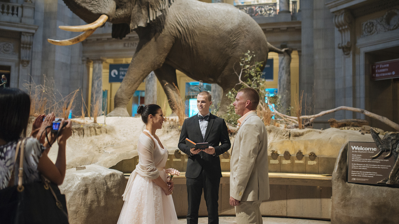 It's A Nice Day For A Flash Wedding : NPR