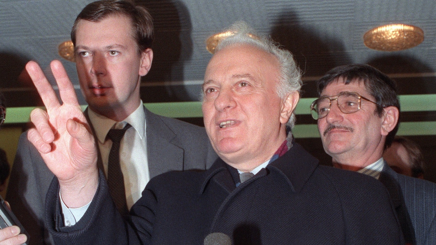 Eduard Shevardnadze, Former Georgian President, Dies At 86 : The Two ...