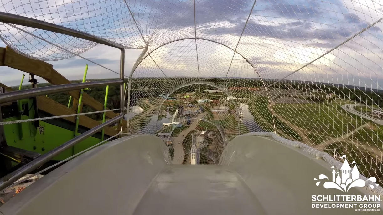 Will You Ride The World's Tallest Water Slide? : The Two-Way : NPR