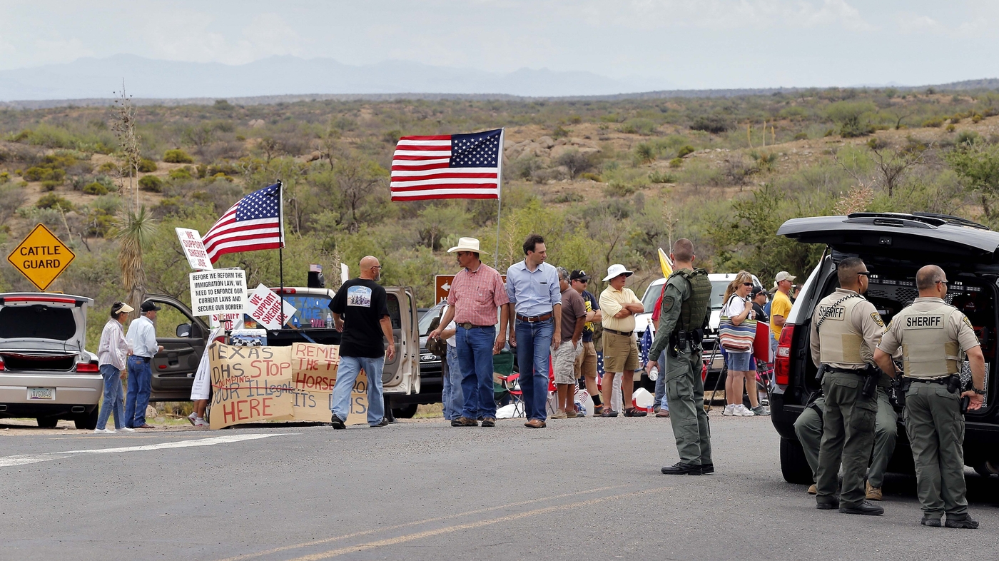 As Immigration Crisis Grows, A Protest Movement Gains Steam : NPR