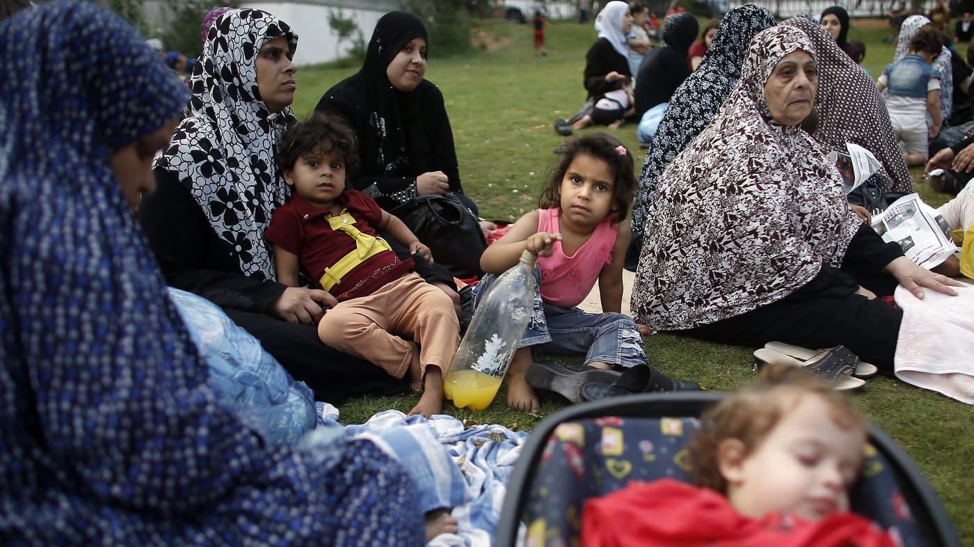 In Crowded Gaza, Civilians Have Few Places To Flee : Parallels : NPR