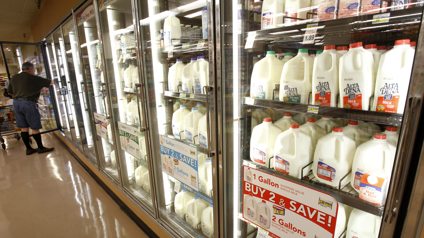Episode 555: Why Is The Milk In The Back Of The Store? : Planet Money : NPR
