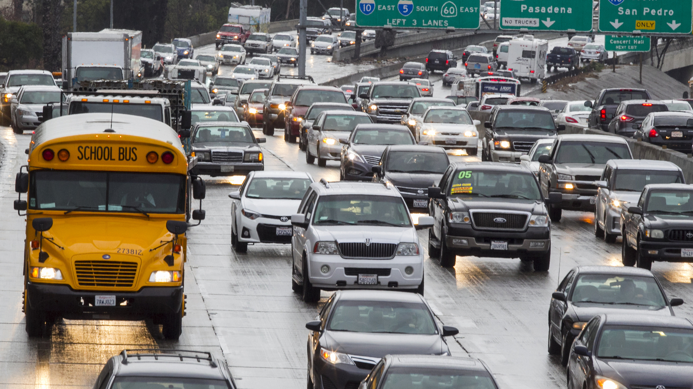 This Traffic Backup Brought To You By ... : NPR