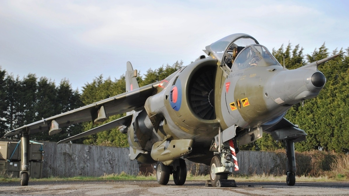 What It's Like To Own Your Very Own Harrier Jump Jet : NPR