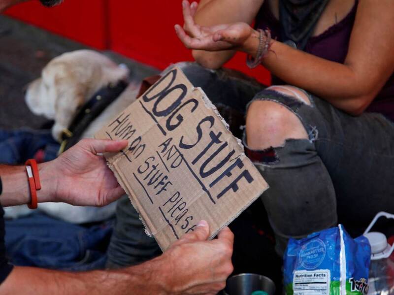 Handmade Signs From Homeless People Lead To Art, Understanding : NPR