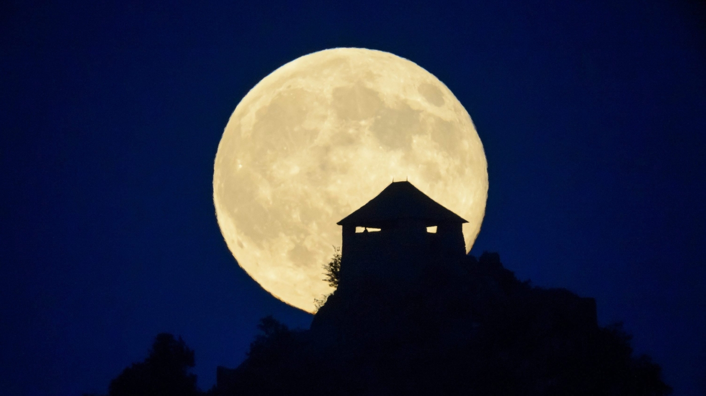 Scientists Say The Moon Is Hiding A Lumpy Middle : The Two-Way : NPR