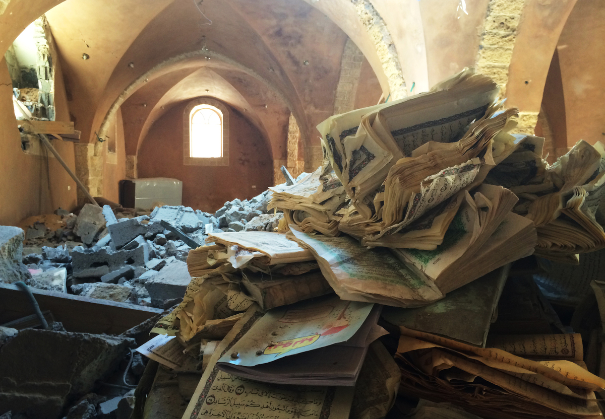 Gaza's Casualties Of War Include Its Historic Mosques : Parallels : NPR
