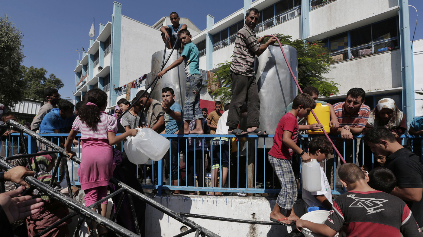Gaza Students Wonder When Their Schools Will Reopen : Parallels : NPR